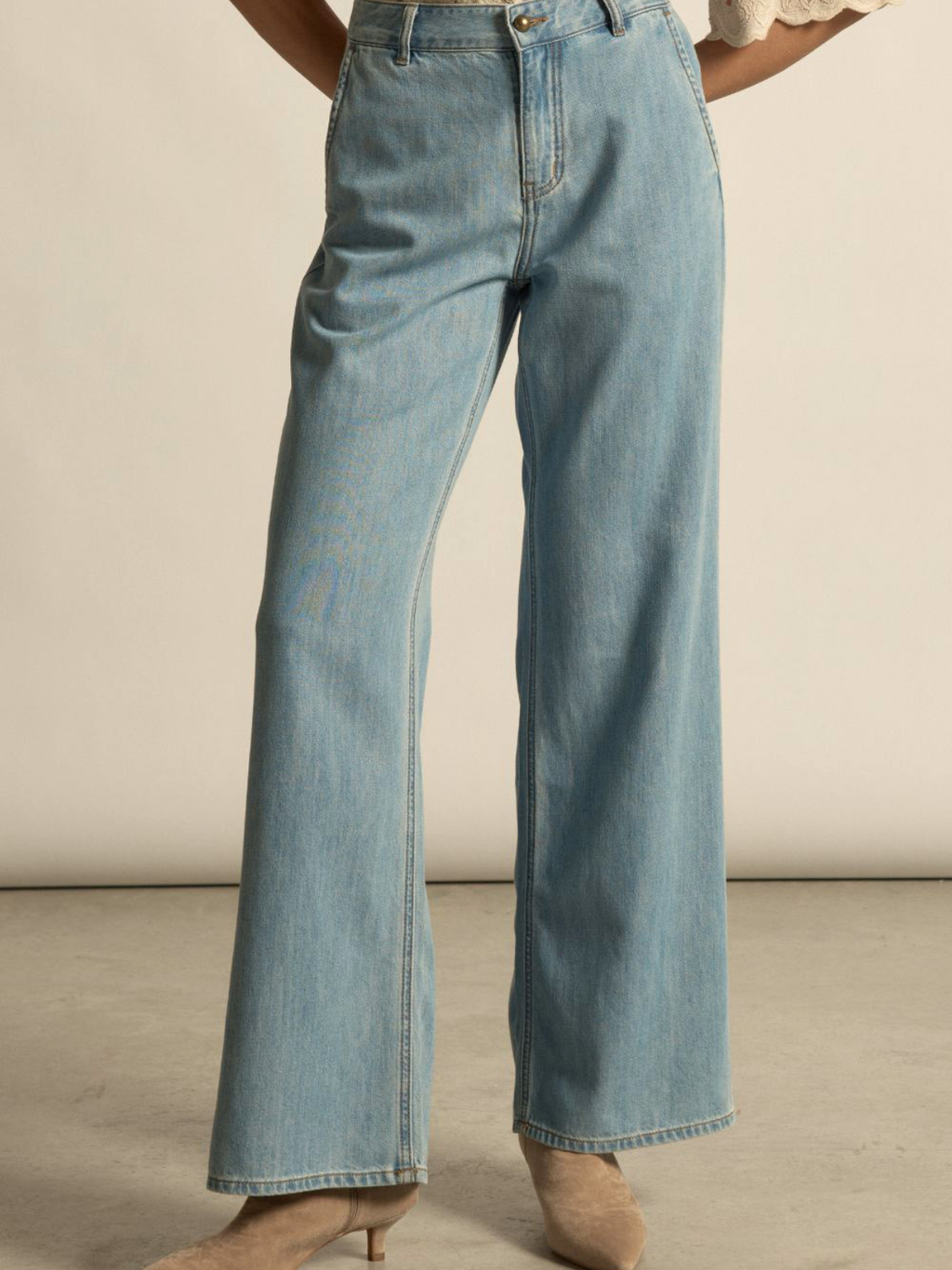 Flint Jeans - Light Washed Denim – Sonsie Boutique